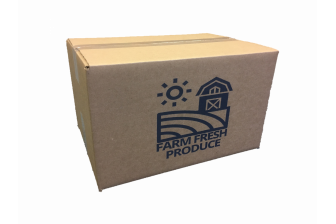 Half Bushel Carton - Unwaxed - Wellington Produce Packaging