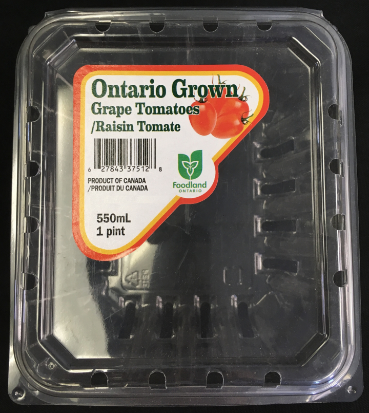 1 Pint Plastic Clam Shell - Wellington Produce Packaging