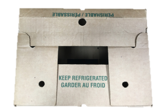 1 1/9 Bushel Carton - Unwaxed - Wellington Produce Packaging