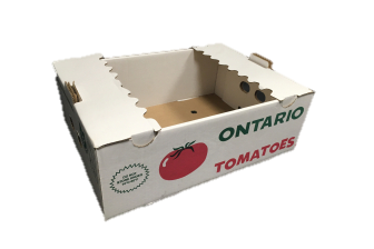20lb Tomato Carton - Wellington Produce Packaging
