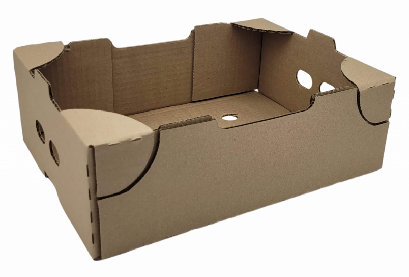 5lb Open Top (Large Mushroom) - Wellington Produce Packaging