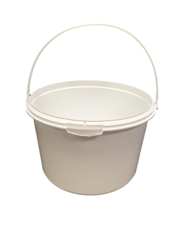 4 Litre Plastic Pail - Wellington Produce Packaging